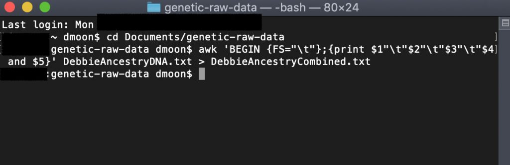 How to Combine 23andMe and AncestryDNA Raw Data Files
