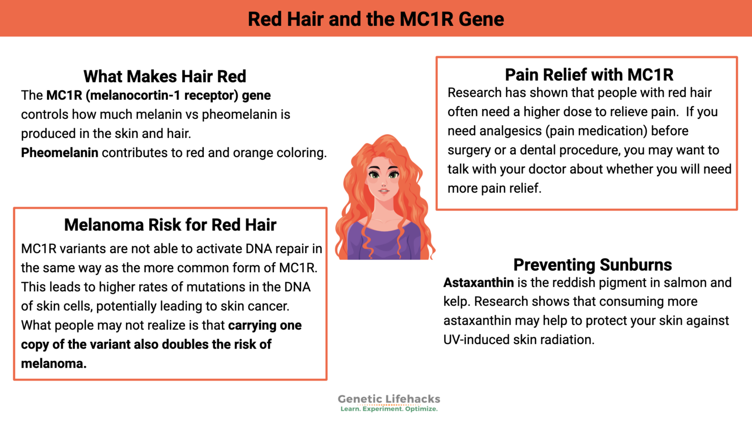 Red Hair and the MC1R Gene - Genetic Lifehacks
