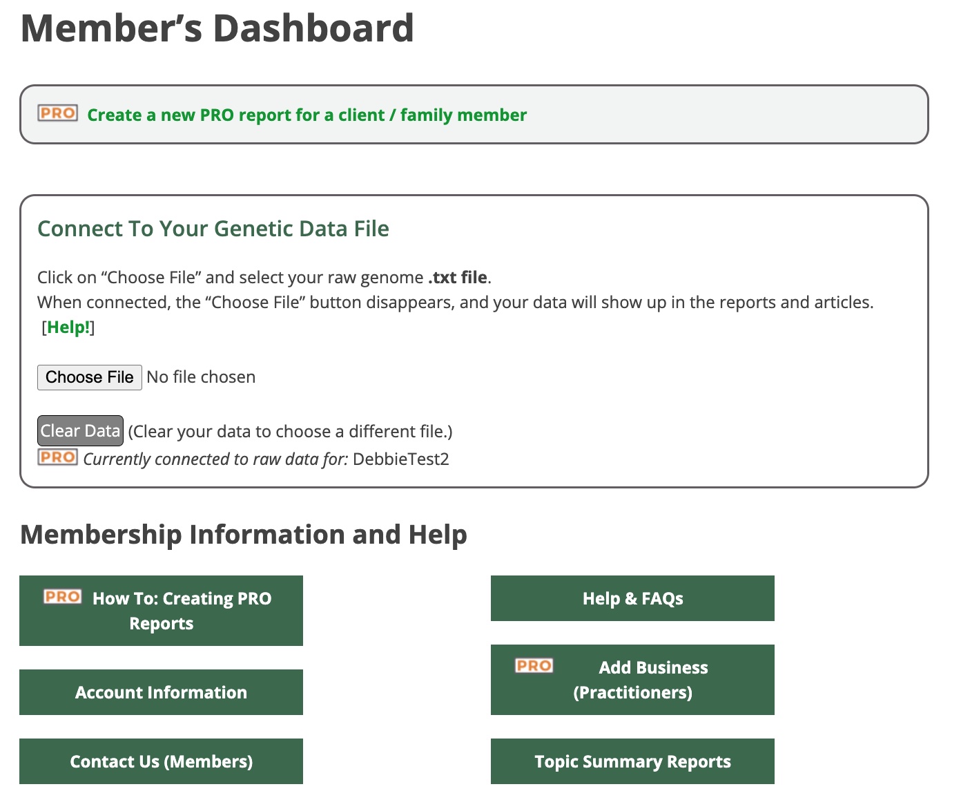 PRO Membership Features - Genetic Lifehacks